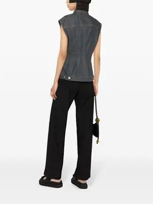 Fabiana Filippi Button-up Denim Gilet