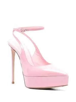 LE SILLA Uma 140mm Slingback Pumps - Pink