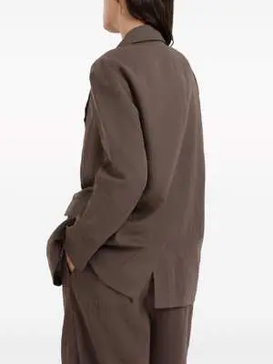 Brunello Cucinelli Single-breasted Cotton Blazer