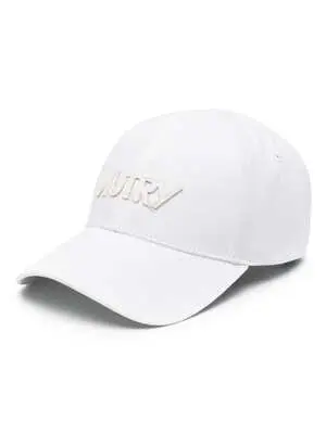 AUTRY Embroidered-logo Cap - White