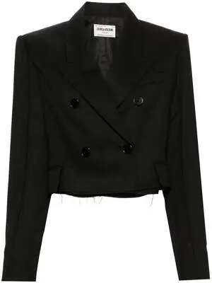 Zadig&Voltaire Vito Double-breasted Blazer - Black