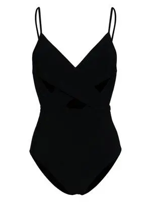 Zimmermann Lexi Cut-out One-piece Swimsuit - Black