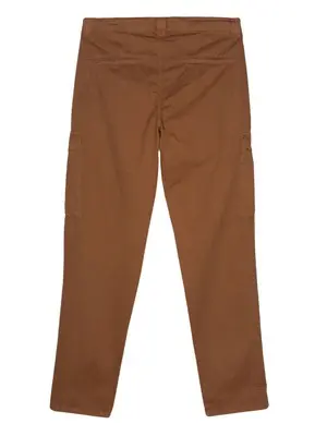 Aspesi Cotton Cargo Trousers - Brown