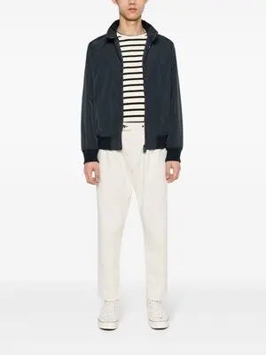 Aspesi Zip-up Bomber Jacket - Blue