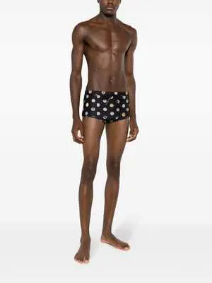 AMIR SLAMA Graphic-print Swim Shorts