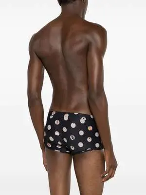 AMIR SLAMA Graphic-print Swim Shorts