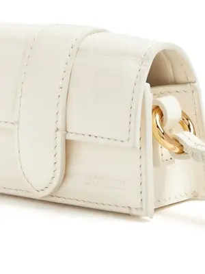 Jacquemus Le Porte Bambino Airpods Case - Neutrals