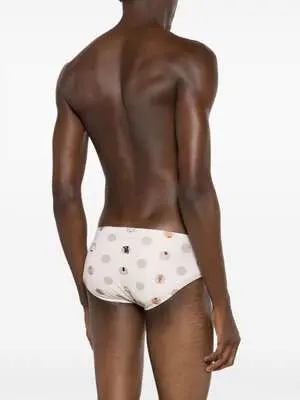 AMIR SLAMA Graphic-print Swim Shorts