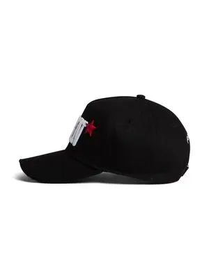Dsquared2 Logo Embroidered Cotton Baseball Cap