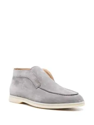 SCAROSSO Leonardo Ankle Boots - Grey