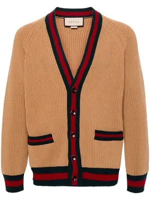 Gucci Trimmed Cardigans For Men