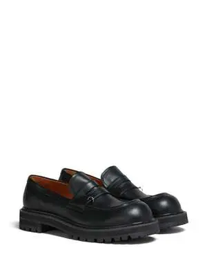 Marni Penny-slot Leather Loafers