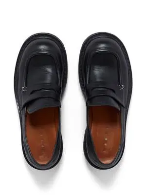 Marni Penny-slot Leather Loafers