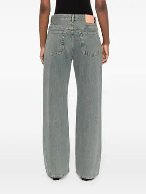 Acne Studios Mid-waist Wide-leg Jeans