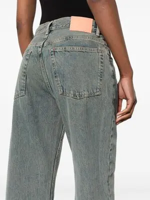 Acne Studios Mid-waist Wide-leg Jeans
