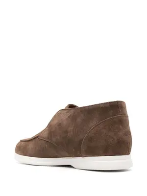 DOUCAL'S Chukka Suede Loafers - Brown