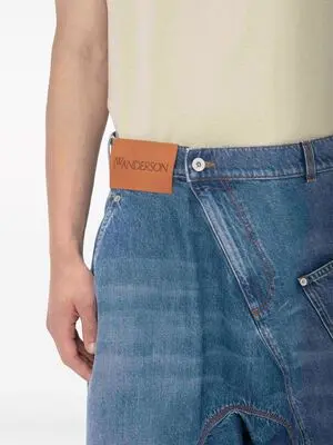 JW Anderson Twisted Denim Shorts