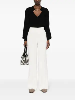 TWINSET Mid-rise Palazzo Pants