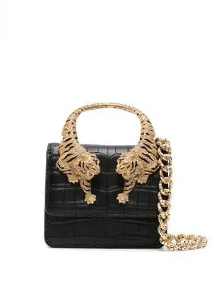 Roberto Cavalli Roar Mini Bag - Black