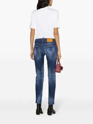 Dsquared2 Jennifer Low-rise Skinny Jeans