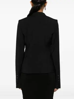 Rick Owens Wool Single-breasted Blazer