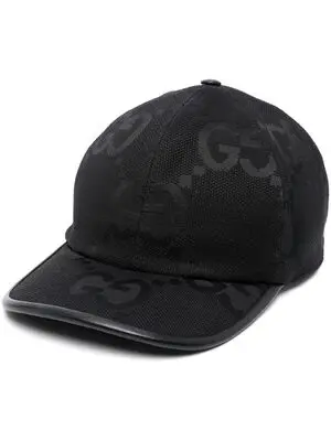 Gucci Gg Jumbo Baseball Cap - Black | Editorialist