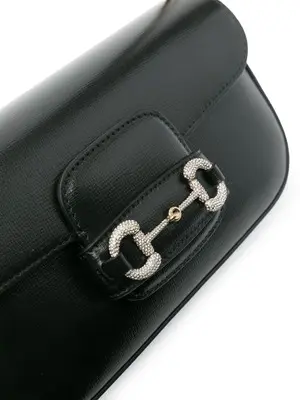 Gucci Small Horsebit 1955 Shoulder Bag - Black