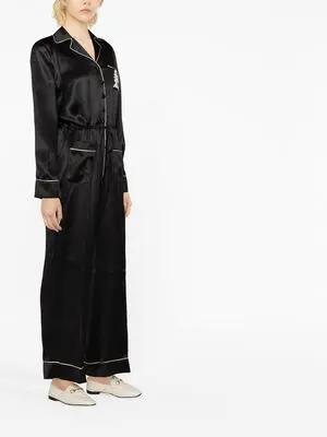 Gucci Embroidered Logo Jumpsuit