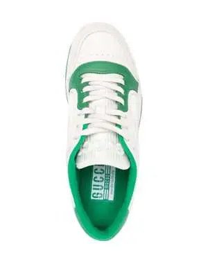 Gucci Mac80 Leather Sneakers - White