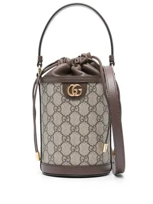 Gucci Printed Bucket Bags