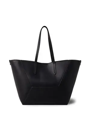 Brunello Cucinelli Leather Tote Bag - Black
