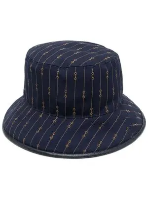 Gucci Reversible Gg And Horsebit Bucket Hat