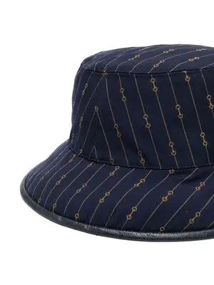 Gucci Reversible Gg And Horsebit Bucket Hat