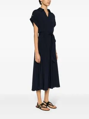 Ralph Lauren V-neck Georgette Midi Dress