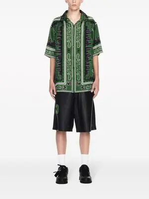 Off-White Bandana Vacation Short-sleeve Shirt - Green