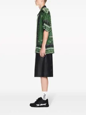 Off-White Bandana Vacation Short-sleeve Shirt - Green