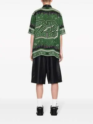 Off-White Bandana Vacation Short-sleeve Shirt - Green