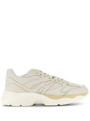 Hogan Panelled Leather Sneakers