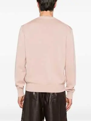 Etro Motif-embroidered Cotton Jumper - Pink