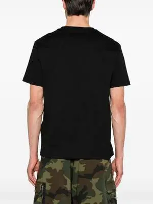 Gcds Logo-print Cotton T-shirt - Black