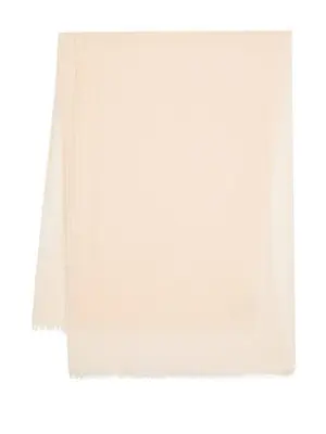 Fabiana Filippi Frayed-edge Twill Scarf - Orange