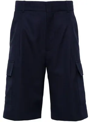 Drole De Monsieur Twill Cargo Shorts