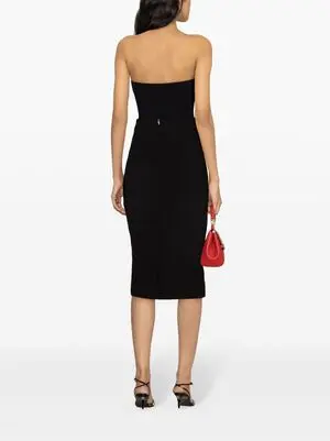 Dolce & Gabbana Virgin Wool Pencil Midi Skirt