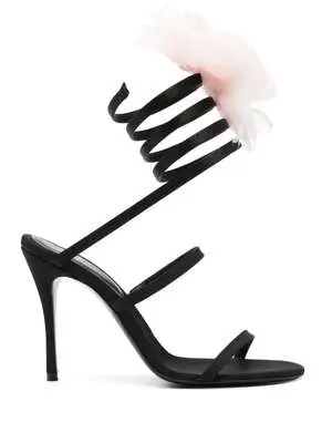 Magda Butrym Floral-appliqué Sandals