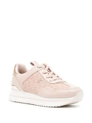 Michael Kors Raina Logo-jacquard Platform Sneakers