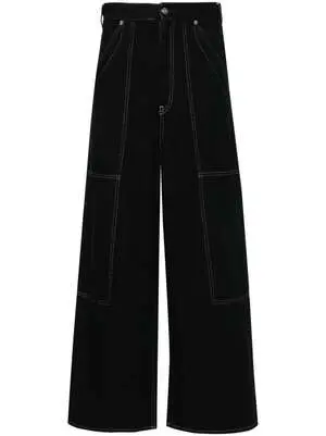 Contrast Stitching Bottoms For Women