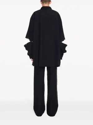 Off-White Wide-leg Linen Trousers