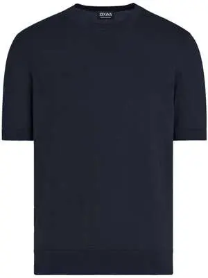 Zegna Fine-knit Cotton T-shirt