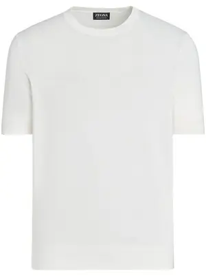 Zegna Crew-neck Cotton T-shirt