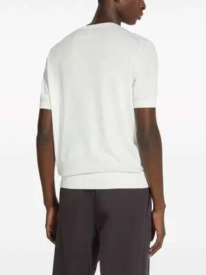 Zegna Crew-neck Cotton T-shirt